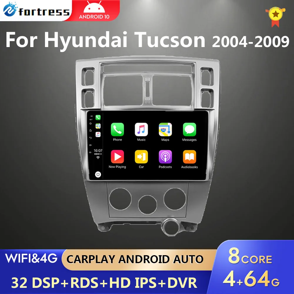 Android Car Radio for Hyundai Tucson 2004 - 2013 Multimedia Video ...