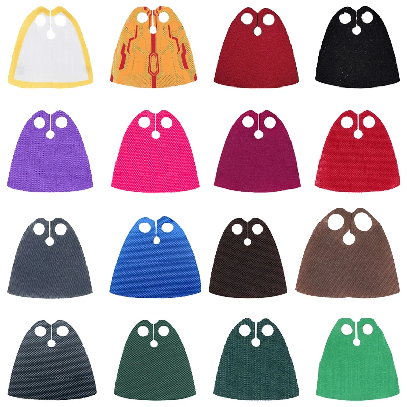 5PCS/LOT Colorful Cloaks Compatible With Figures Building Blocks Action ...