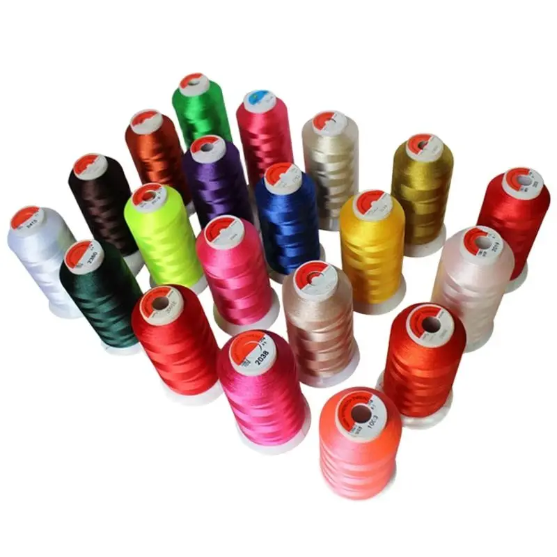 4000 or 1300 yards tassel thread winding embroidery thread 120D2 ...