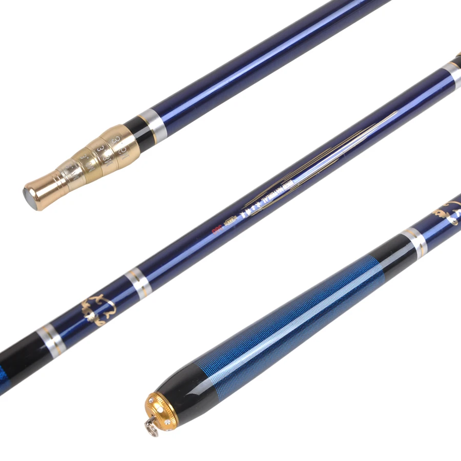 Carbon Fiber Four Positioning Fishing Rods 3.6M -5.4M Telescopic Stream ...