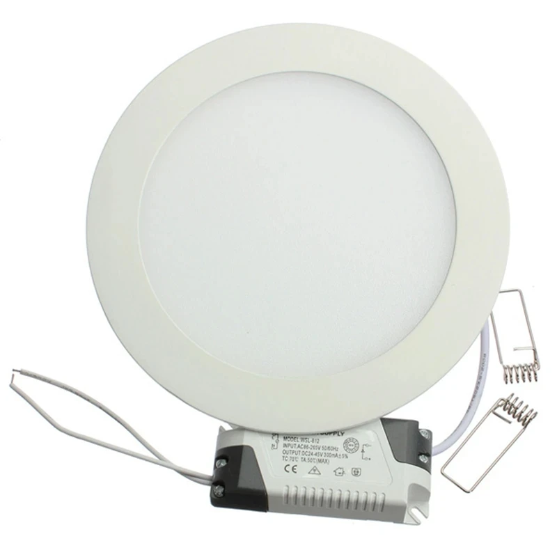 Dimmable LED Downlight Recessed Ceiling Light Ultra Thin LED Panel ...