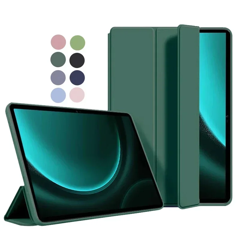 For Galaxy Tab S9 FE 5G Case 10.9 2023 Folding Stand Magnetic Soft ...