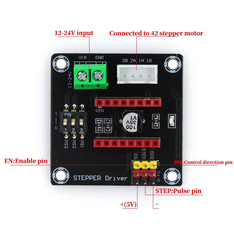 Stepper Driver Module For Arduino In Pakistan Drv8825 Stepper Motor Driver