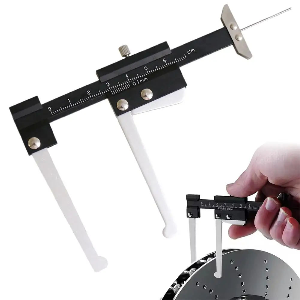 Accurate Brake Disc Thickness Gauge Vernier Caliper Disk Instrument ...