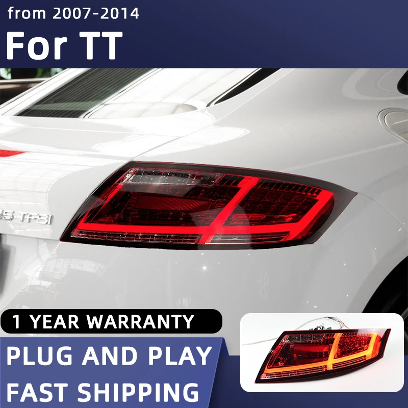 Car-Styling-Taillights-for-Audi-TT-LED-Tail-Light-2006-2013-Tail-Lamp ...