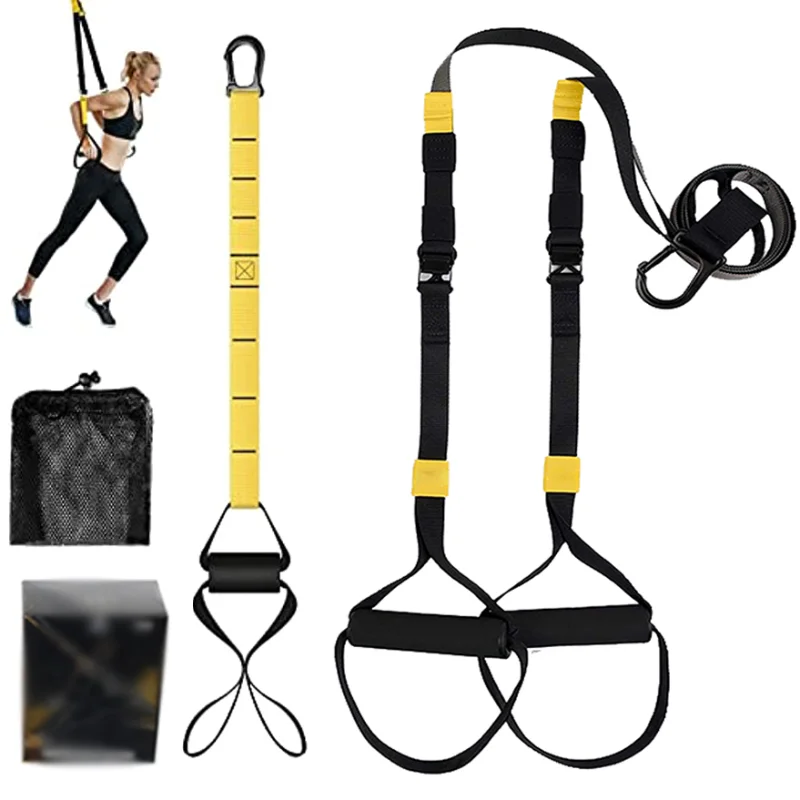 Hanging-Training-Strap-Adjustable-Resistance-Band-Set-Elastic-Fitness ...