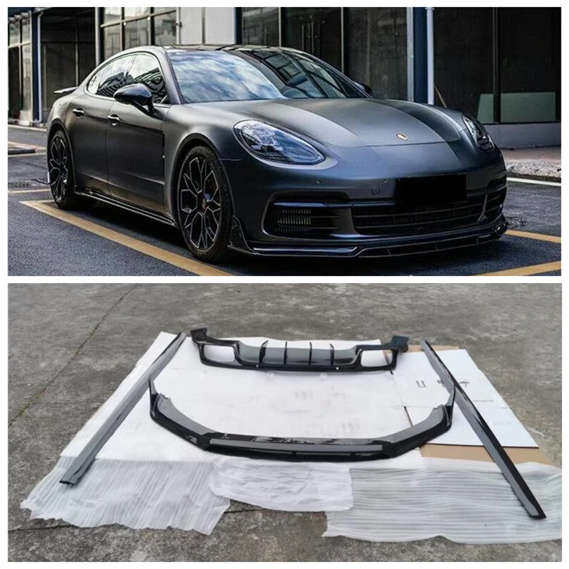 For Porsche Panamera 971 GTS Turbo 2017-2021 REAL Carbon Fiber Front ...