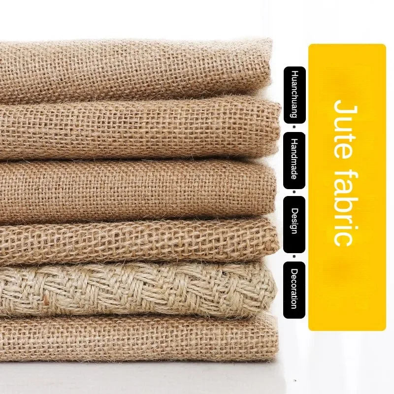 Jute-Fabric-By-Meters-for-Upholstery-Tablecloth-Curtains-Photography ...