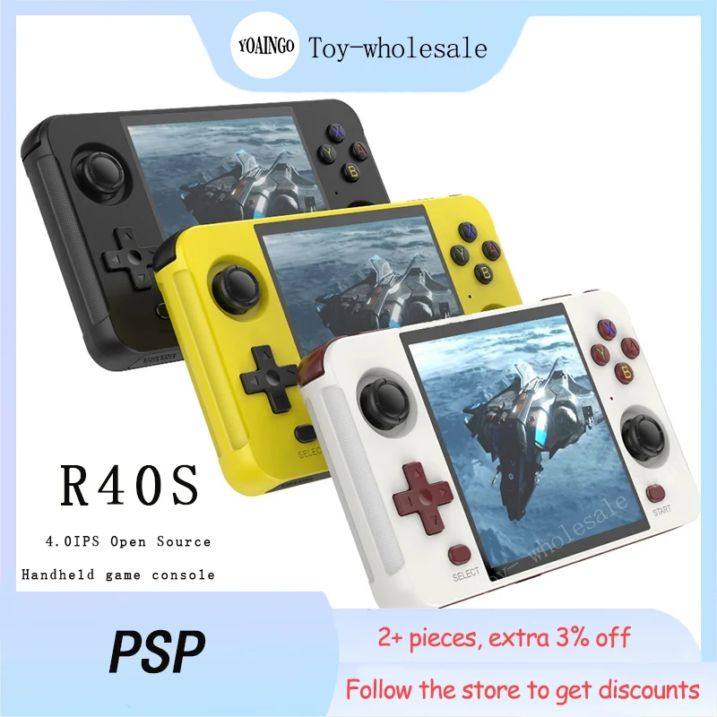 New-R40s-Retro-Handheld-Video-Game-Console-Linux-System-720-720-4-Inch ...