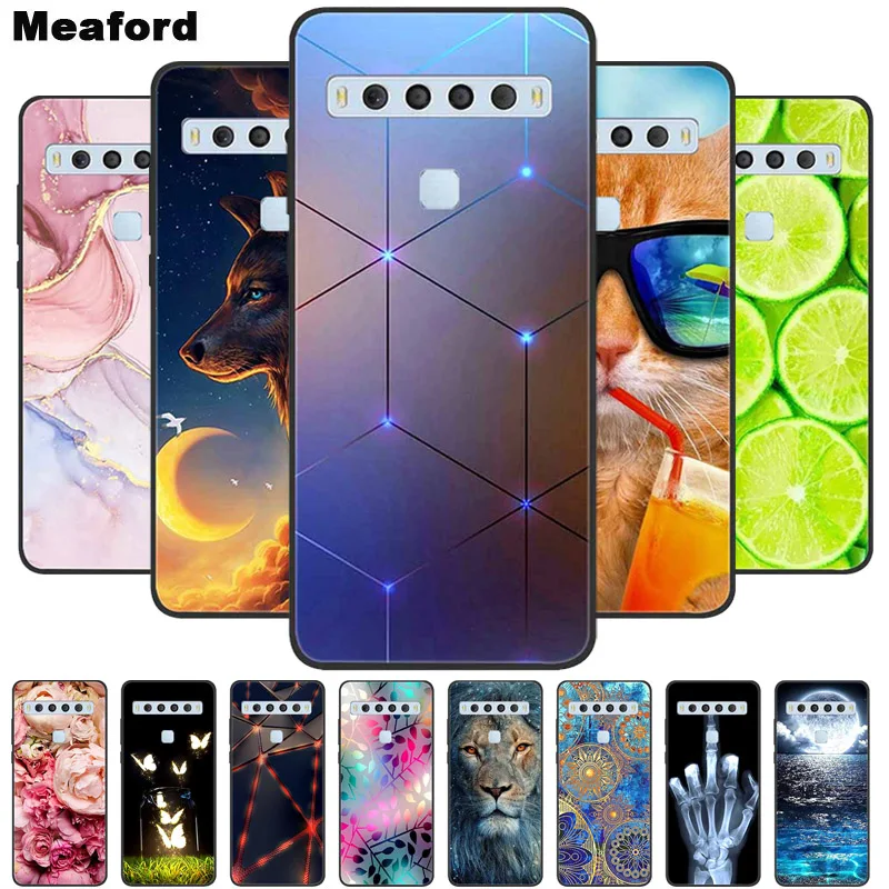 For-TCL-10L-Case-Shockproof-Silicone-Soft-TPU-Phone-Cover-for-TCL-10-L ...