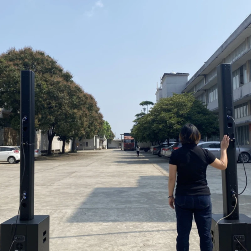 Column-speaker-subwoofer-integrated-conference-wedding-performance-door ...