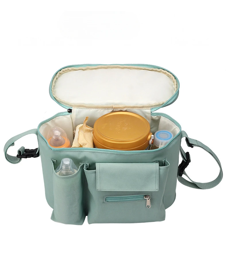 Bolsa de pañales impermeable para mamá y bebé, bolso multifuncional de ...