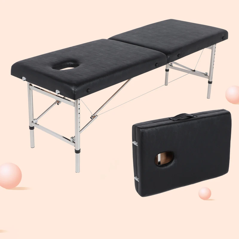 Folding-Medical-Massage-Bed-Comfort-Portable-Physiotherapy-Massage-Bed ...