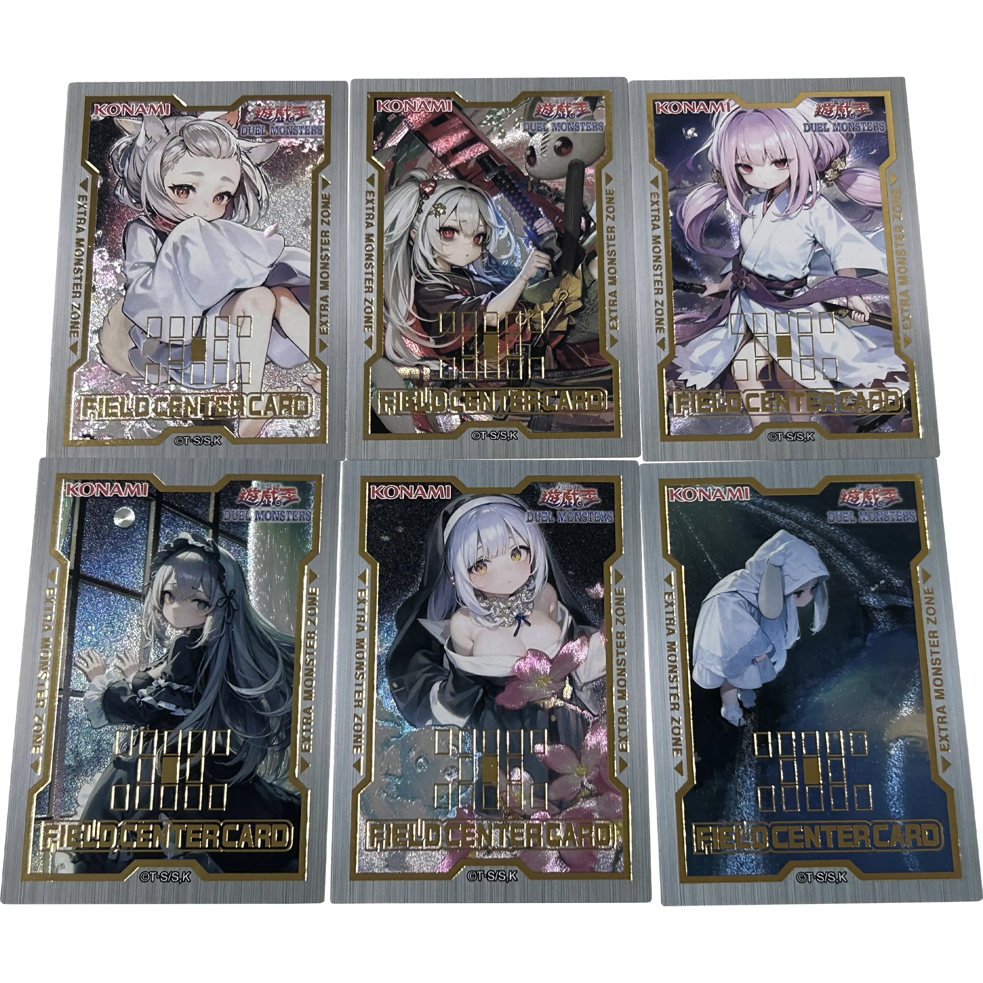 6Pcs-Set-Yu-Gi-Oh-Flash-Card-Ash-Blossom-Joyous-Spring-Ghost-Ogre-Snow ...