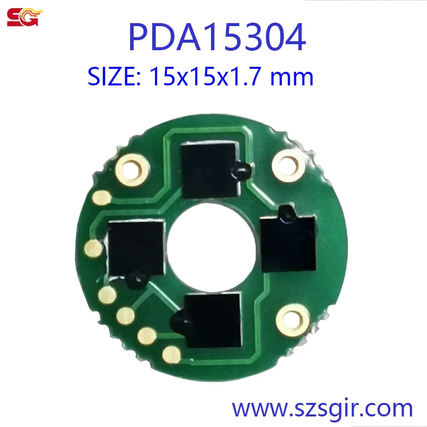 2 PCS, Four-quadrant photodiode, PDA15304, Four quadrant optoelectronic ...
