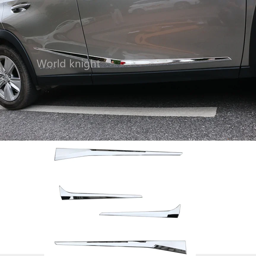 Car-Accessories-ABS-Chrome-Side-Door-Body-Molding-Moulding-Trim-For ...