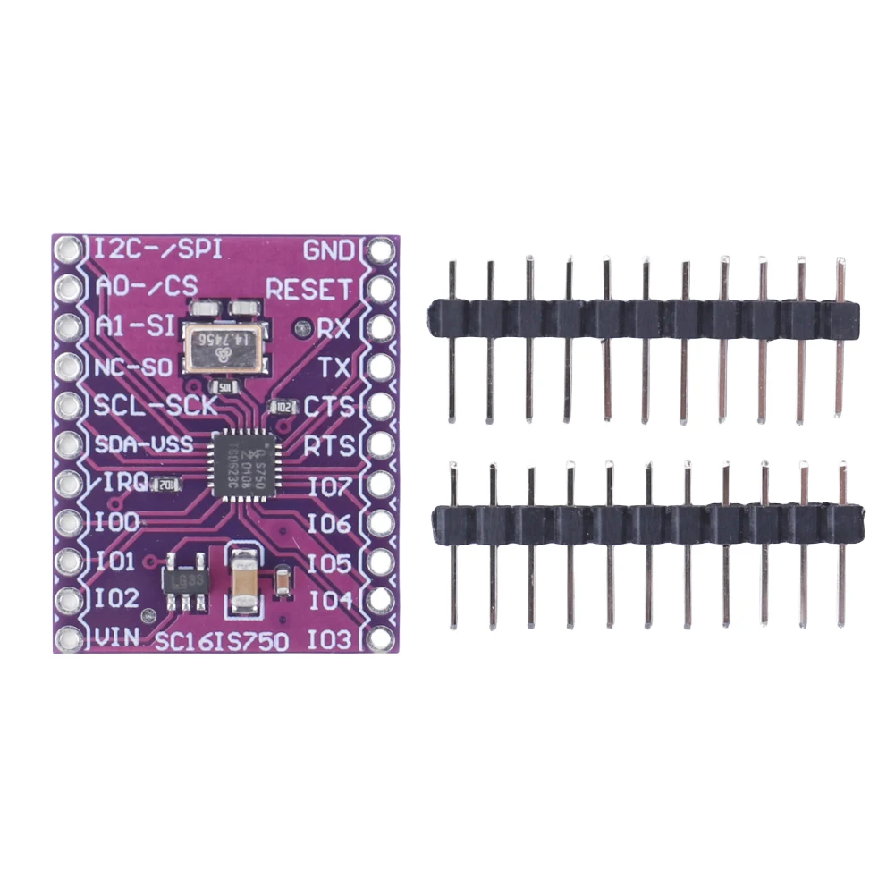 CJMCU-750-SC16IS750-3-3V-Or-2-5V-Operation-Programmable-IO-Port ...