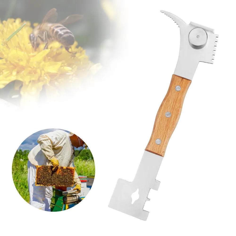 Multifunction Beekeeping Claw Bee Hive Tool Thumb Type Cut Honey Knife ...