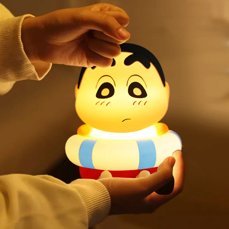 Crayon-Shin-Chan-Figures-Night-Light-Shinnosuke-Model-Bedside-Lamp-Doll ...