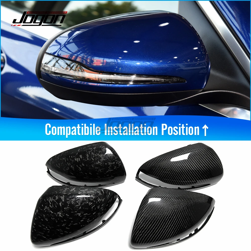 Carbon-Fiber-Rear-Mirror-For-Mercedes-Benz-C-E-Class-W205-W213-2015 ...