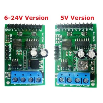 5V RS485 RS232(TTL) PLC Modbus Rtu Module 8Ch IO Control Switch Board for Relay Industrial ...