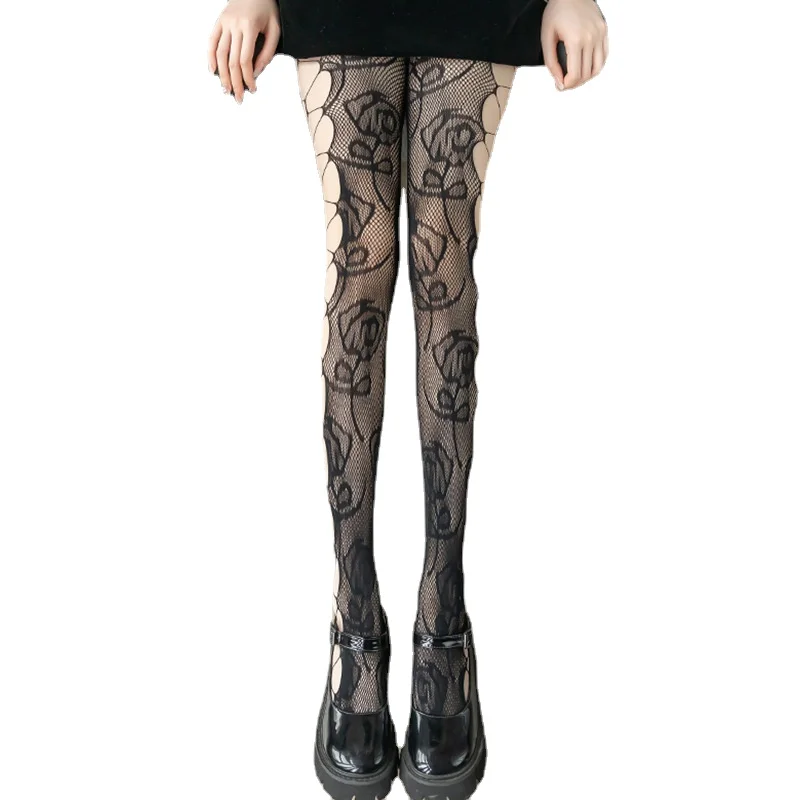 Skull Fishnet Stockings | Stockings Women Tights | Mesh Tights Spider ...