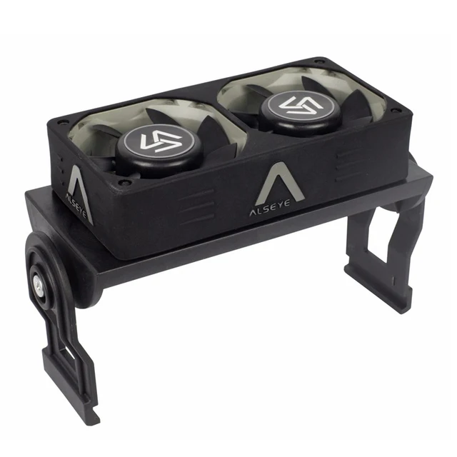 Alseye Ram 냉각 팬 12v Pwm 램 메모리 쿨러 듀얼 60mm 팬 포함 Ddr Ddr2 Ddr3 Ddr4