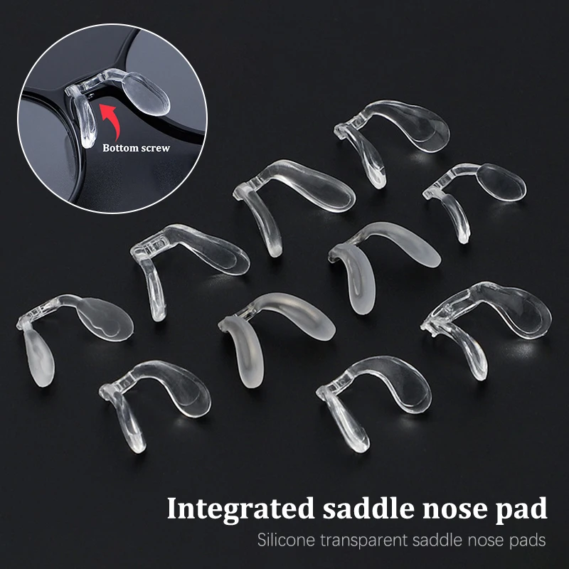 Saddle-Glasses-Nose-Pad-One-piece-Ose-Clip-Nose-Bridge-Eyeglasses-Anti ...