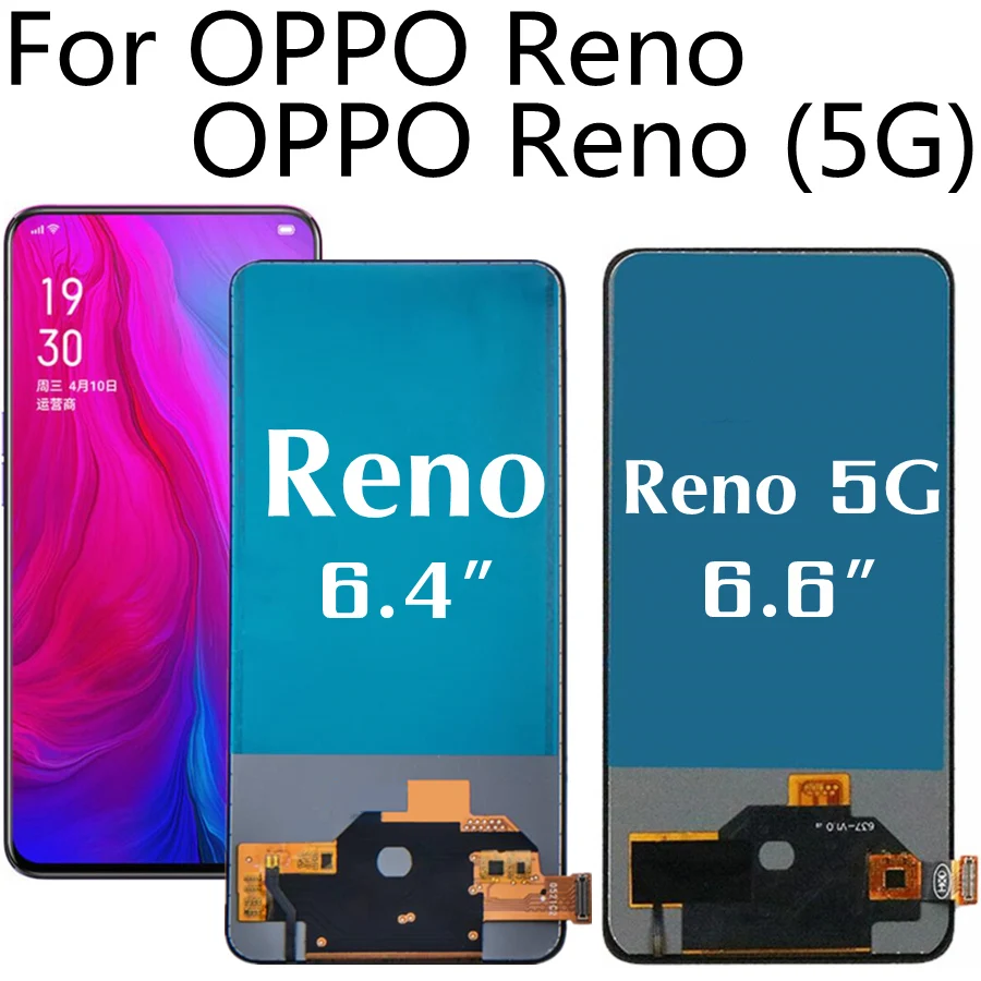 Pantalla LCD TFT para OPPO Reno, PCAM00, CPH1917, montaje de ...
