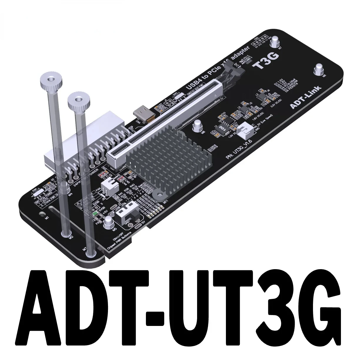 ADT-Link-UT3G-Laptop-External-Graphics-Card-USB4-to-PCIe-4-0-x16-eGPU ...
