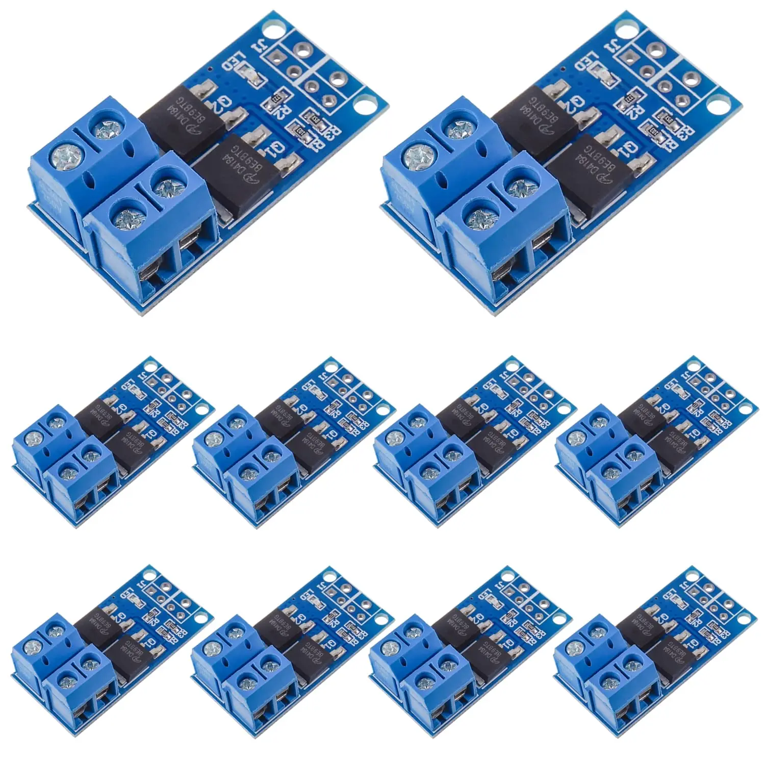 10pcs-DC-5V-36V-15A-Max-30A-400W-Dual-High-Power-MOSFET-Trigger-Switch ...