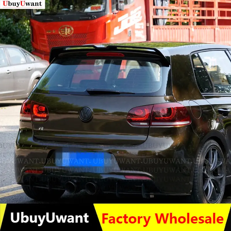Rear-Roof-Spoiler-Lip-Wings-Spoiler-For-Volkswagen-VW-Golf-6-MK6-2008 ...