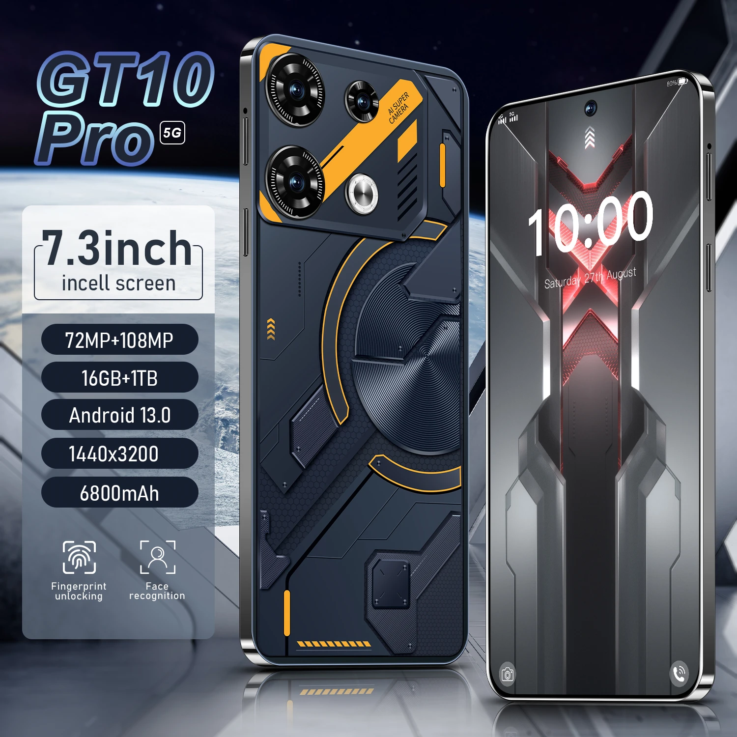 Versi-n-Global-GT10-Pro-5G-Smartphone-Android-7-3-pulgadas-16GB-1TB ...
