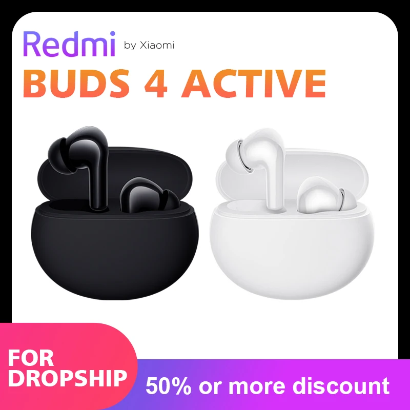 Xiaomi Redmi Buds 4 Active Bluetooth Headsets Ture Wireless Earphones ...