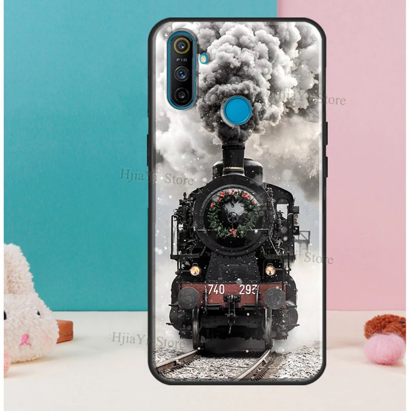 Scenic Railroad Train Rail Soft Protective Phone Case Cover for Realme ...
