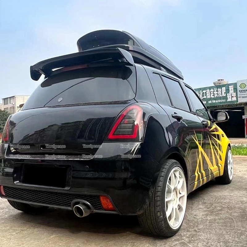 Black Suzuki Swift Modified