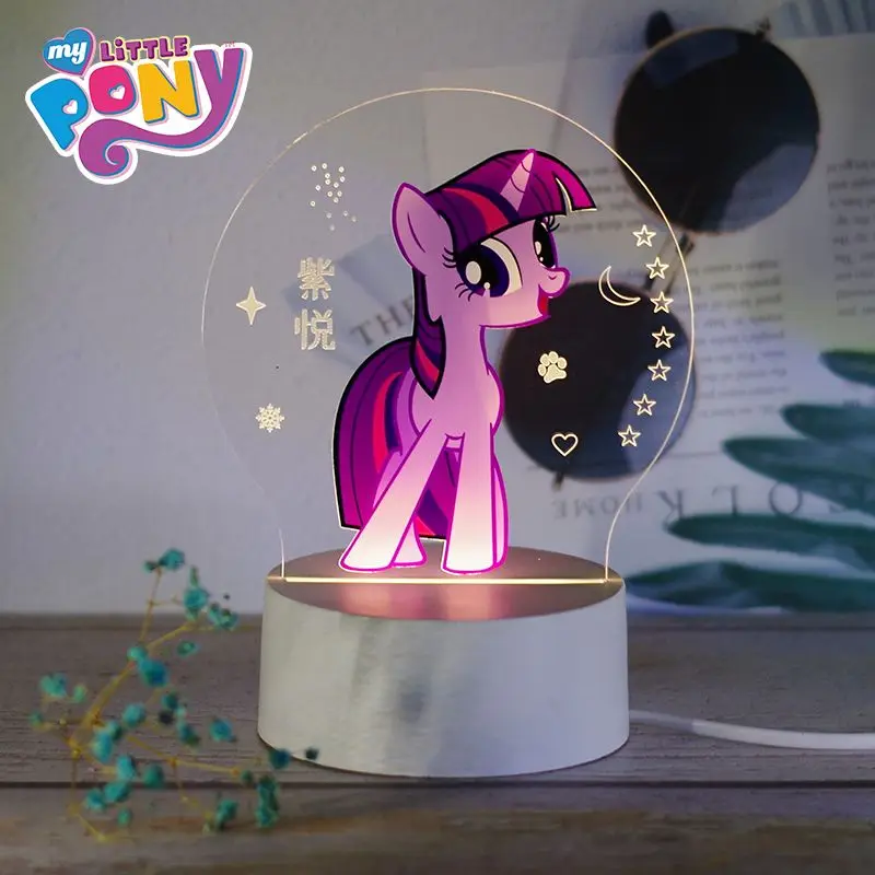 My Little Pony 3D Night Light Night Atmosphere Light Table Lamp Yunbao ...
