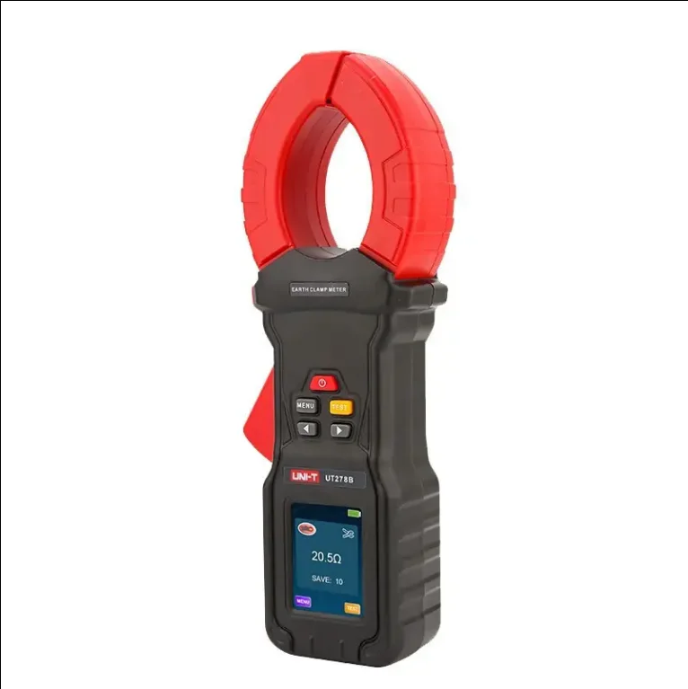 UT278B Clamp Type Grounding Resistance Tester High Precision Lightning ...