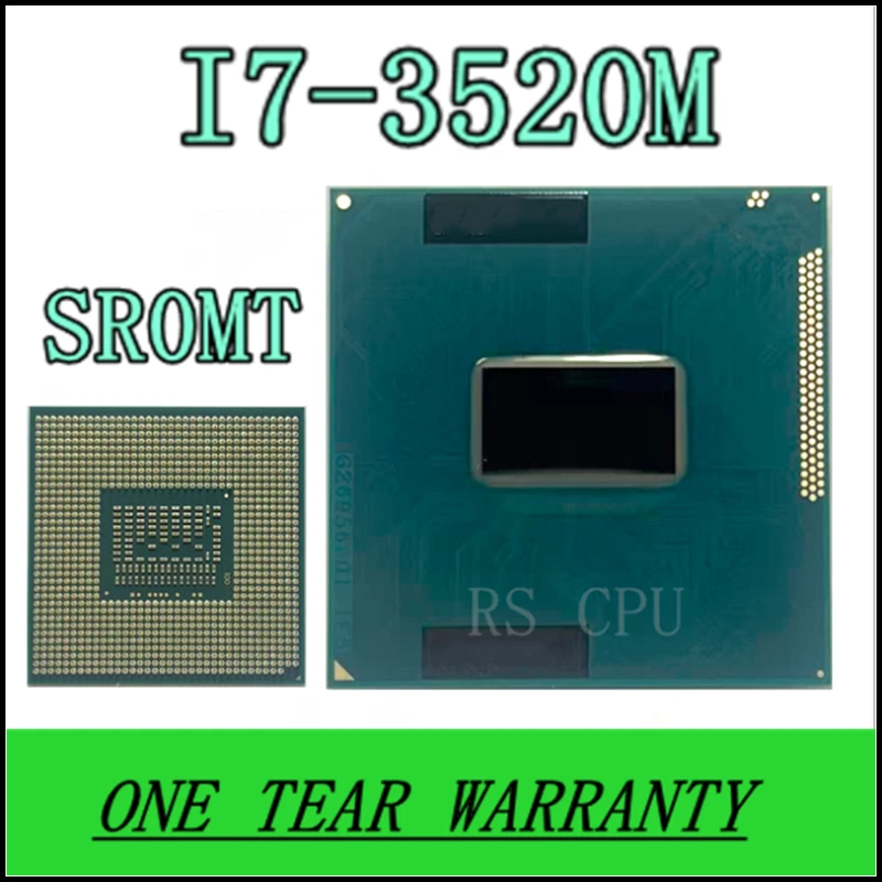 I7 3520M i7 3520M SR0MT 2.9 GHz Dual Core Quad Thread CPU Processador ...