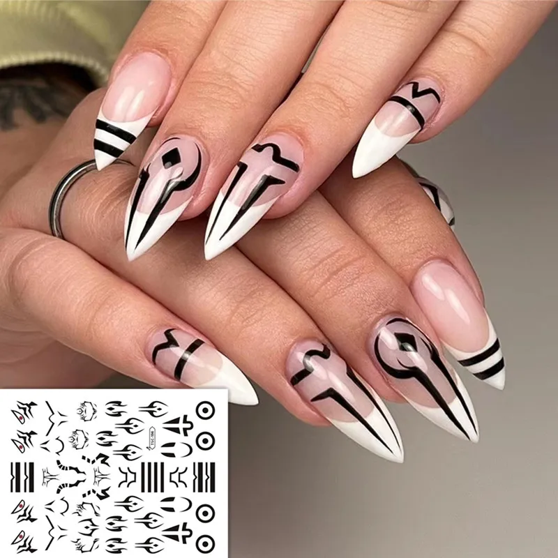 Anime-Gojo-Satoru-3D-Self-Adhesive-Decal-Slider-DIY-Decorations-Tools ...