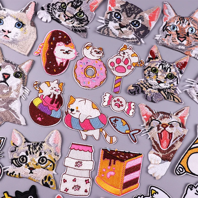 Cartoon-Animals-Patch-Embroidered-Patches-For-Clothing-Thermoadhesive ...