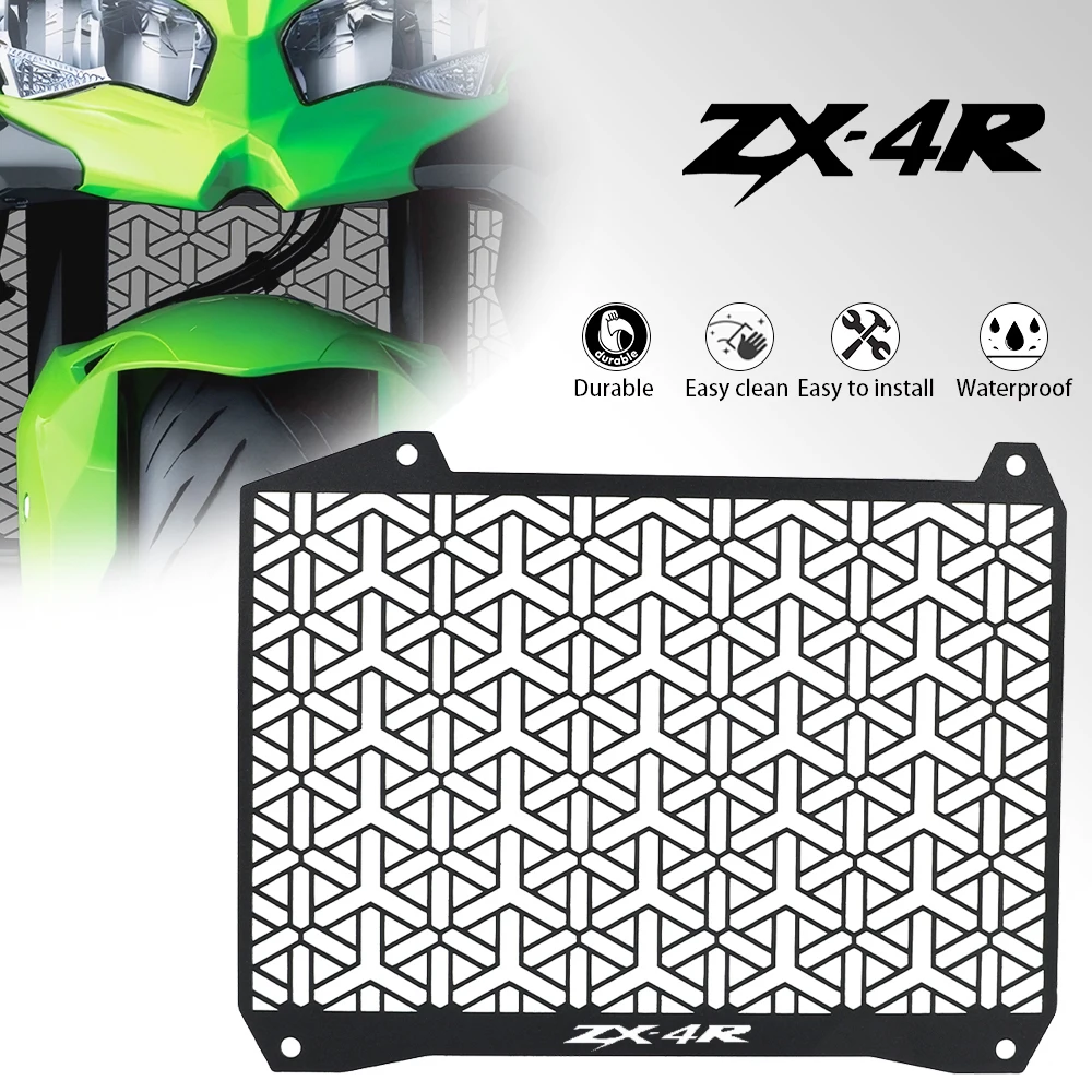 Radiator-Grille-ZX4R-ZX4RR-Motorcycle-CNC-Accessories-Guard-Protector ...