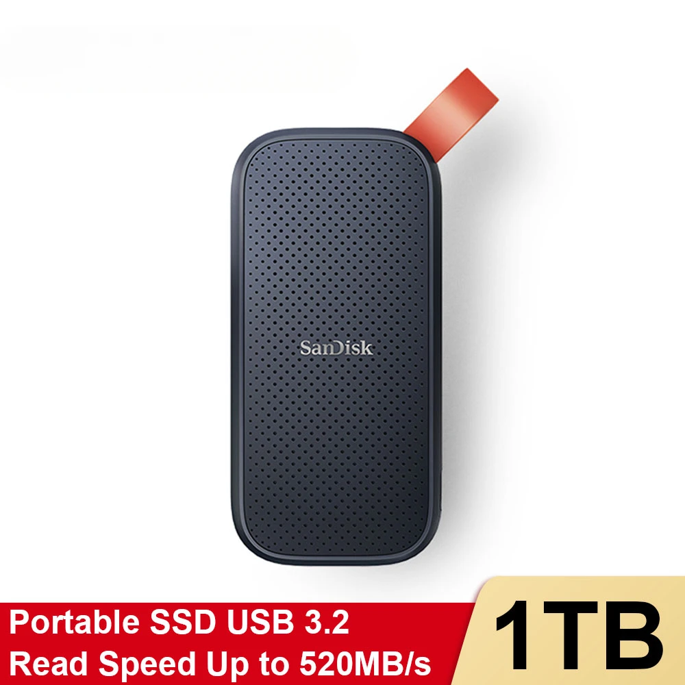 SanDisk-E30-ta-nabilir-sabit-Disk-mobil-SSD-1TB-480G-520m-s-USB3-2-HD ...