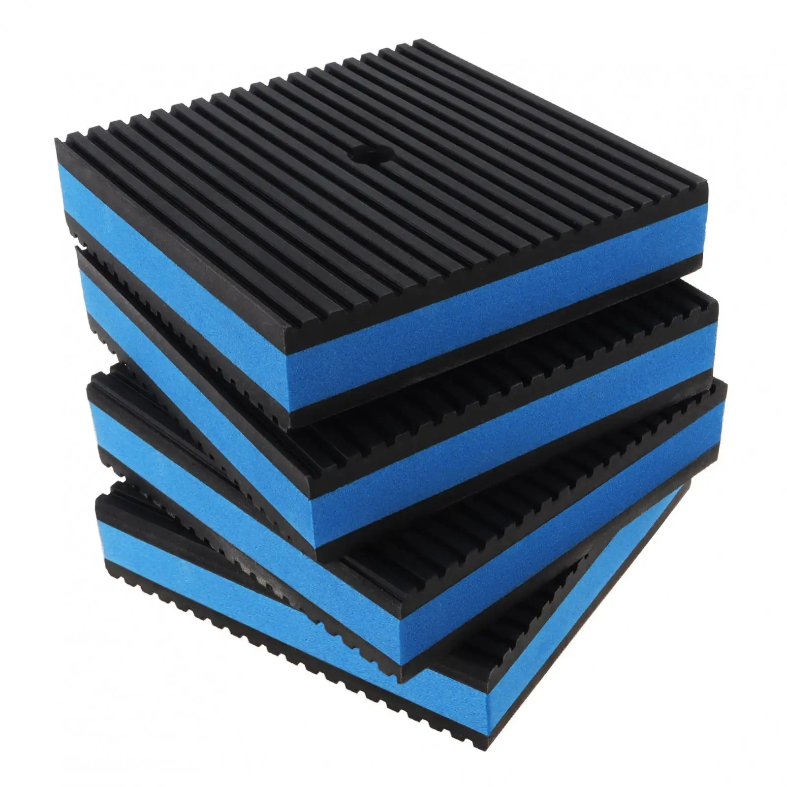 4pcs-Rubber-Anti-Vibration-Pad-with-Hole-for-HVAC-Air-Compressor-Washer ...