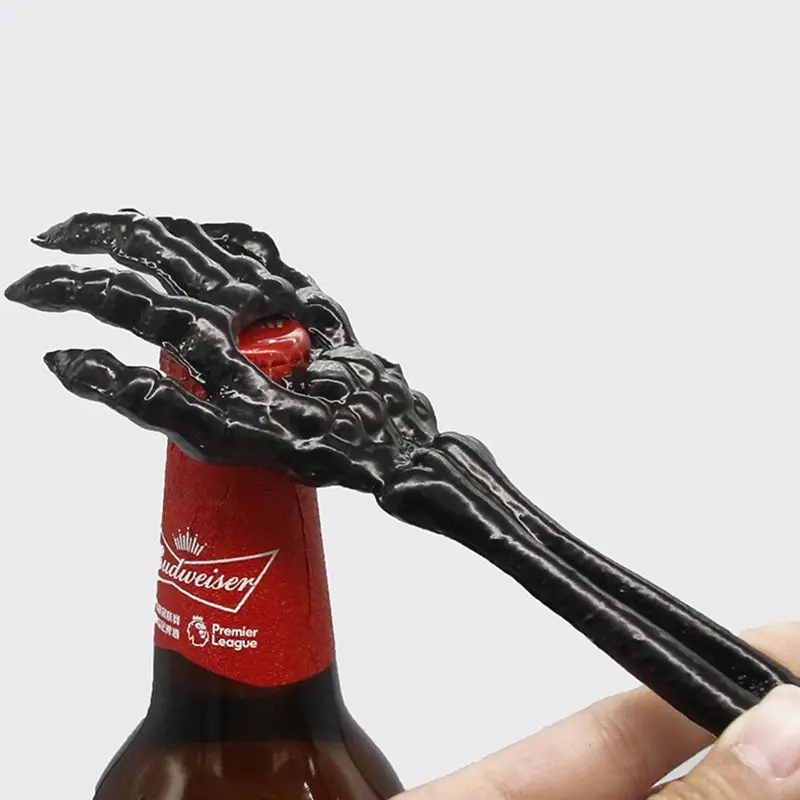 Cast-Iron-Skeleton-Hands-Bottle-Opener-Metal-Beer-Bottle-Opener-for ...