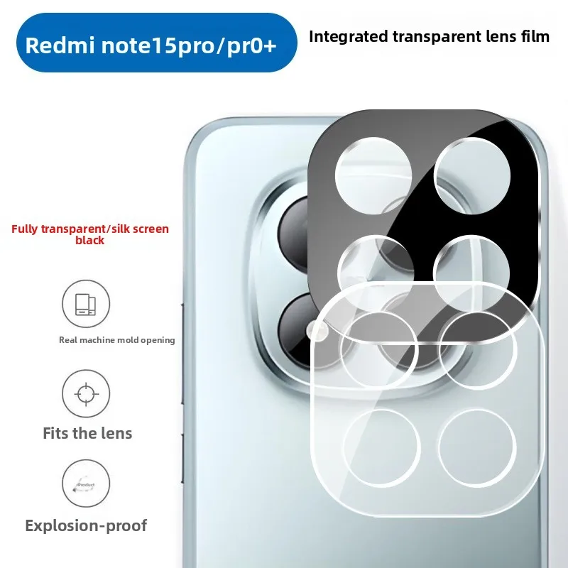 Ultra HD Camera Lens Tempered Glass Protector Flim For Redmi Note 15 14 ...