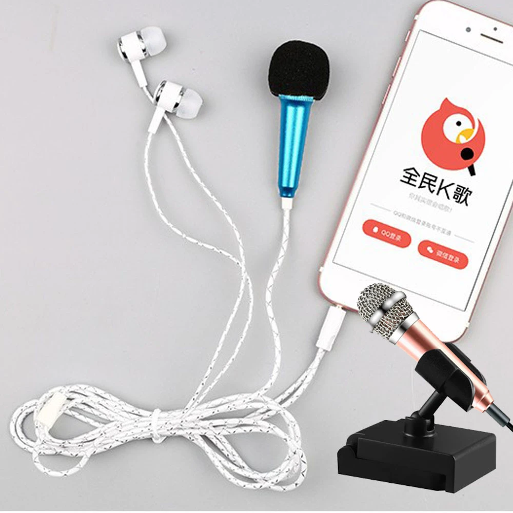 Q9 Microphone Samsung Android Speaker Wireless Bluetooth KTV Karaoke AU ...