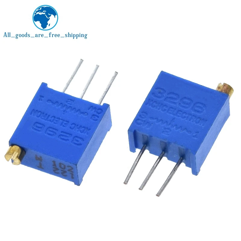 3296W 50 100 200 500 1K 2K 5K 10K 20K 50K 100K 200K 500K 1M ohm ...