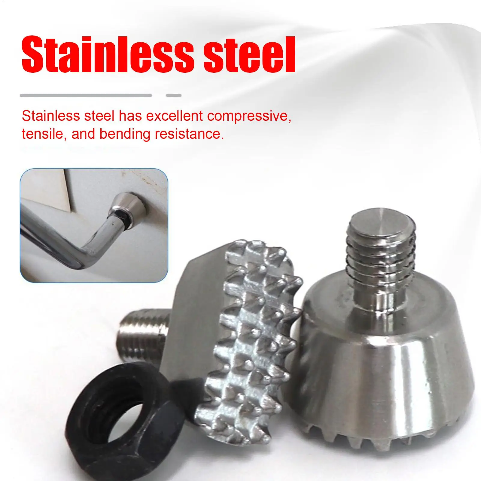 2Pcs Stainless Steel Car Bump Hammer Dent Repair Kit Automotive Dent ...