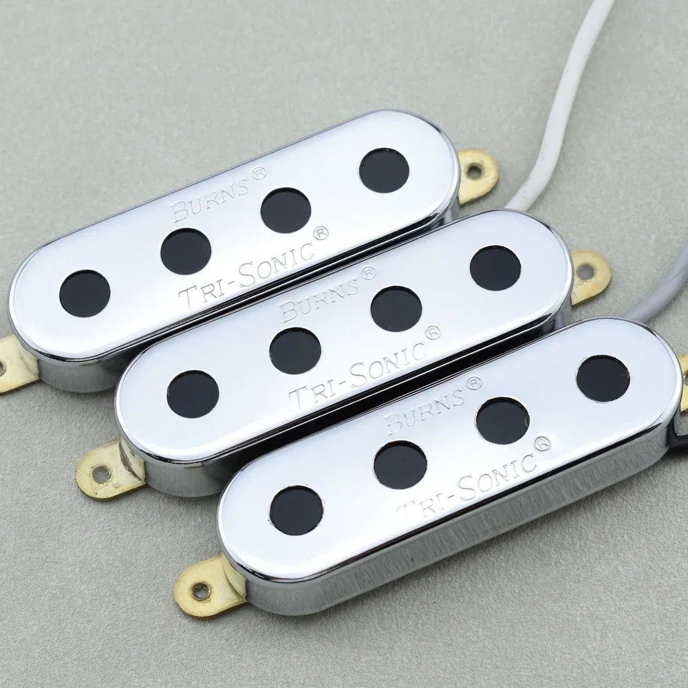 1 Set Original Genuine 4-String Tri-Sonic Single Alnico Pickups for ...